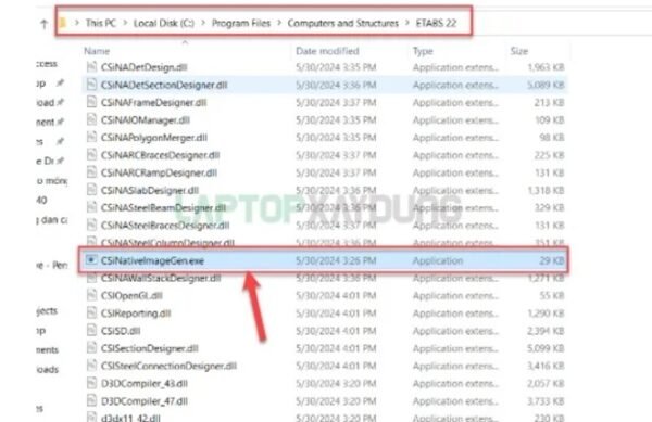 Tải Etabs V22 Mới Nhất 2025 Download Full Bản Quyền Vĩnh Viễn